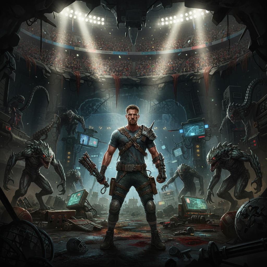 Neon Crucible - Dungeon Crawler RPG by Jabali AI