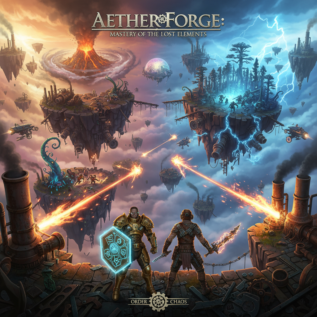 Aether Forge Mastery Of The Lost Elements 3d Open World By Jabali Ai