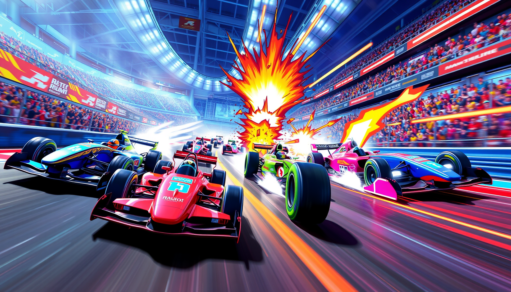 F1 Battle Circuit - 3D Racing by Jabali AI