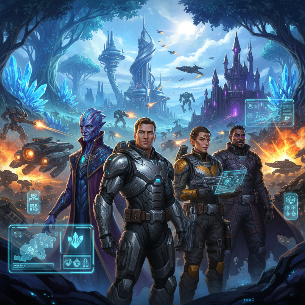 Dominion: Alien Frontiers - Adventure RPG by Jabali AI