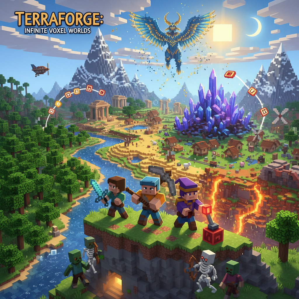 Terraforge - 3D Open World by Jabali AI