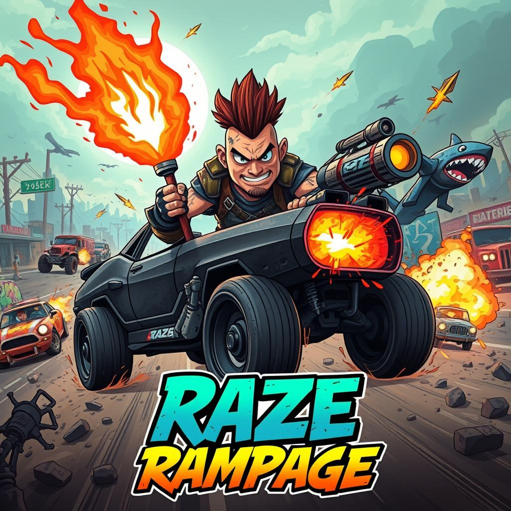 Raze Road Rampage - Maze Shooter Arcade by Jabali AI