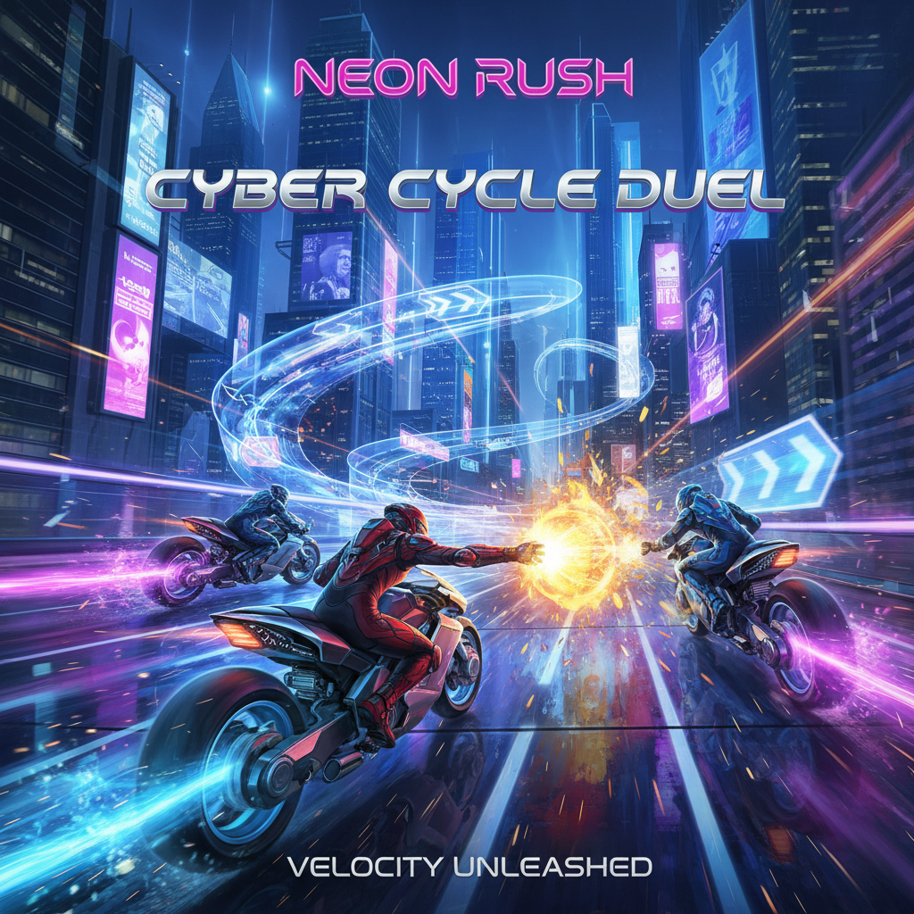 Neon Bike: Circuit Combat - 3D Racing by Jabali AI