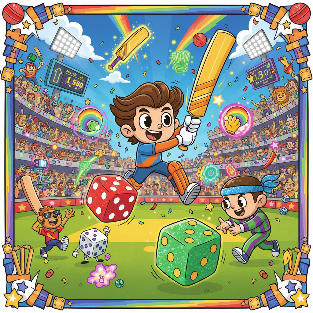 Dice Dash Cricket - Idle RPG by Jabali AI