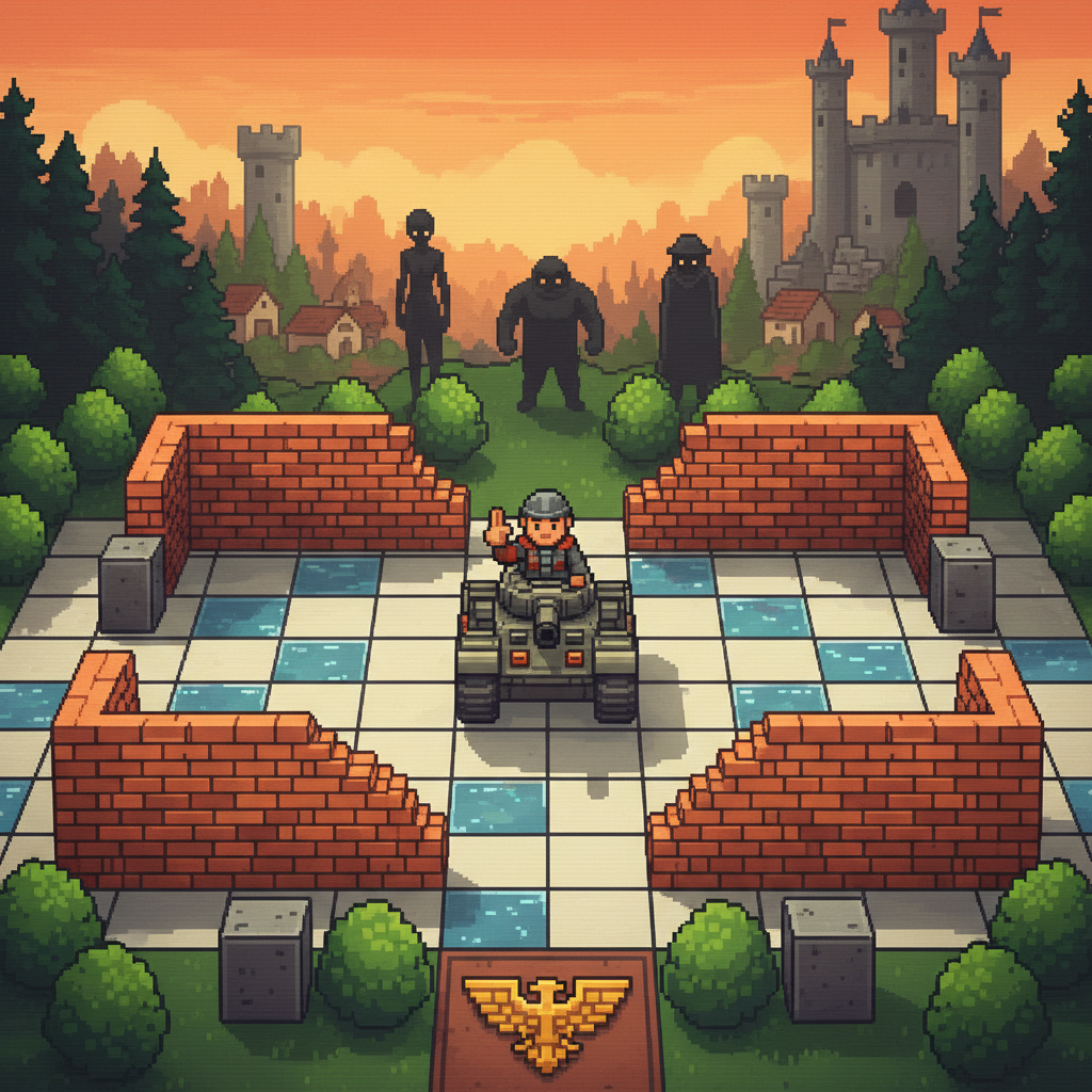 Pixel Tank Defense - Adventure RPG by Jabali AI