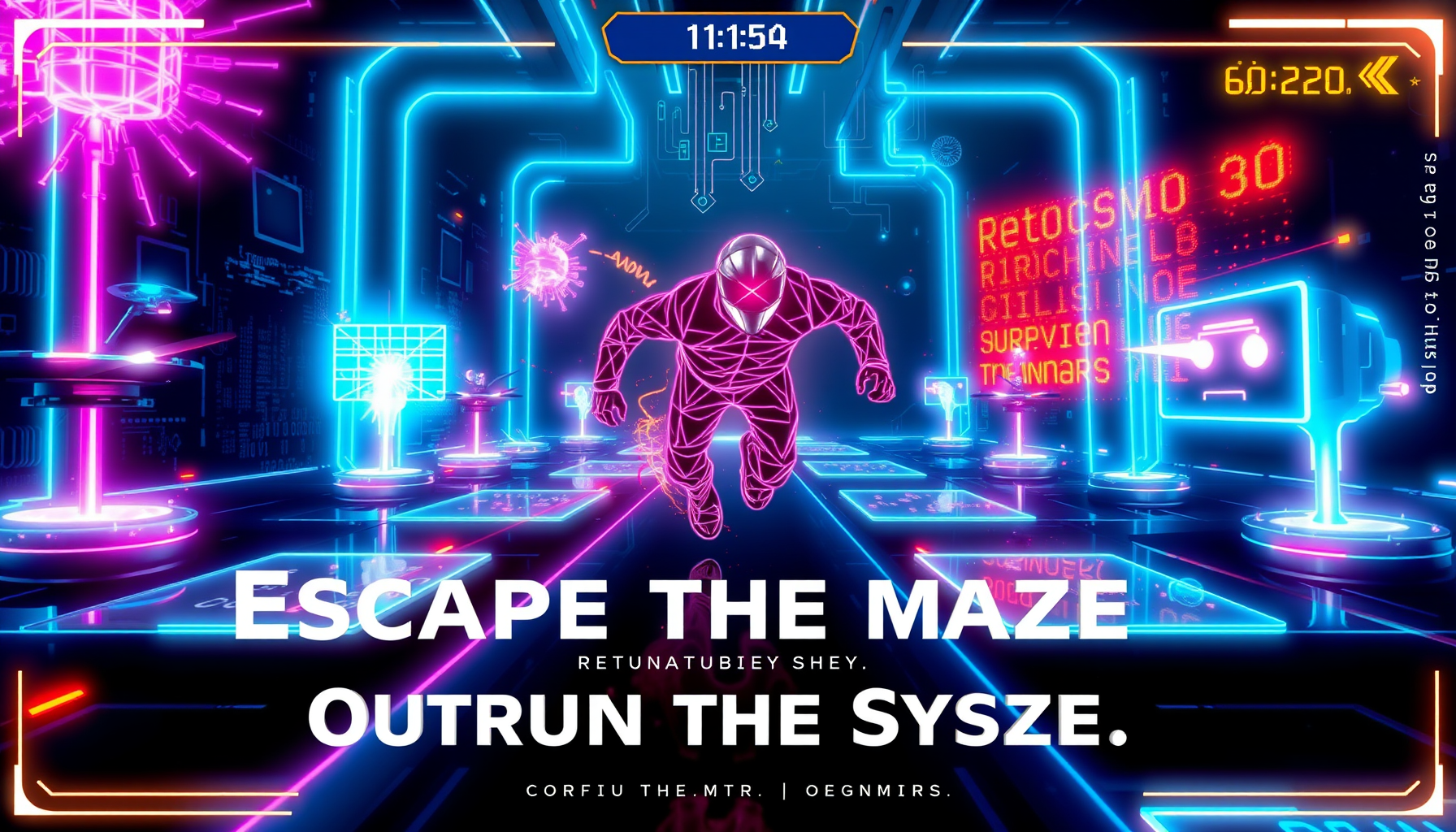 Circuit Frenzy - Maze Shooter Arcade by Jabali AI
