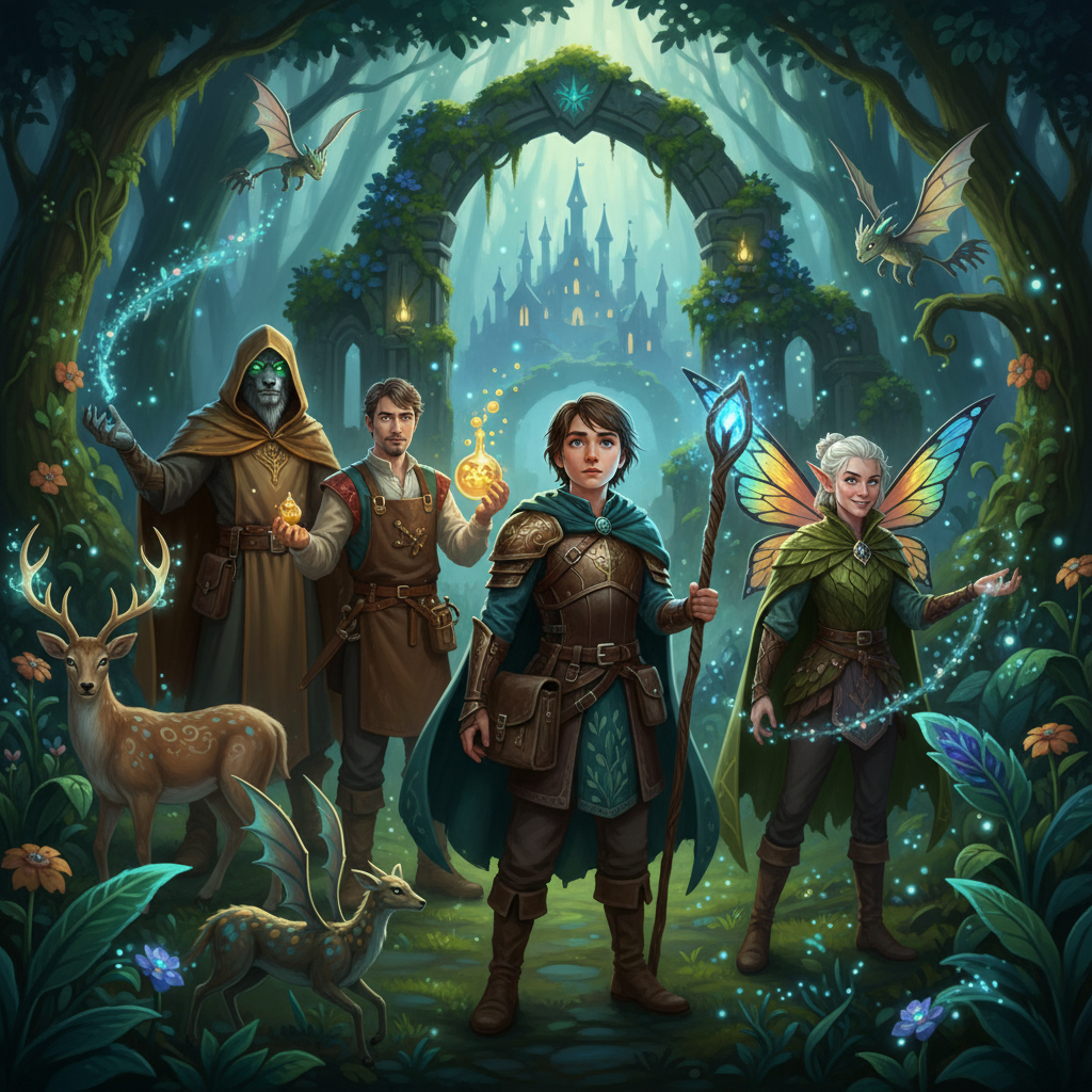 Enchanted Forest Realms - Adventure RPG by Jabali AI