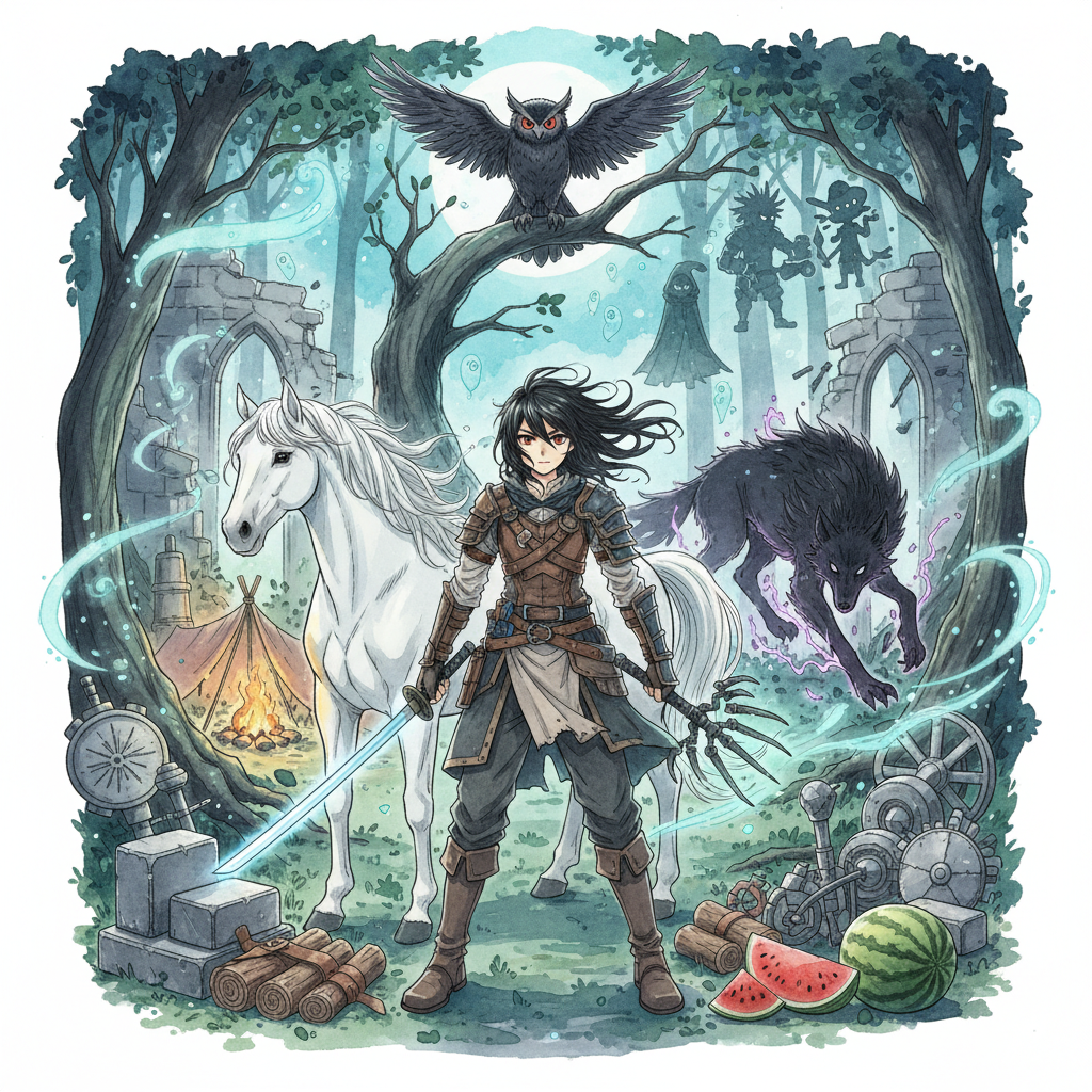 Moonlit Forest Legends - Adventure RPG by Jabali AI