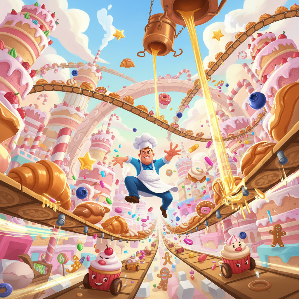 Pastry Parade - 3D Open World by Jabali AI