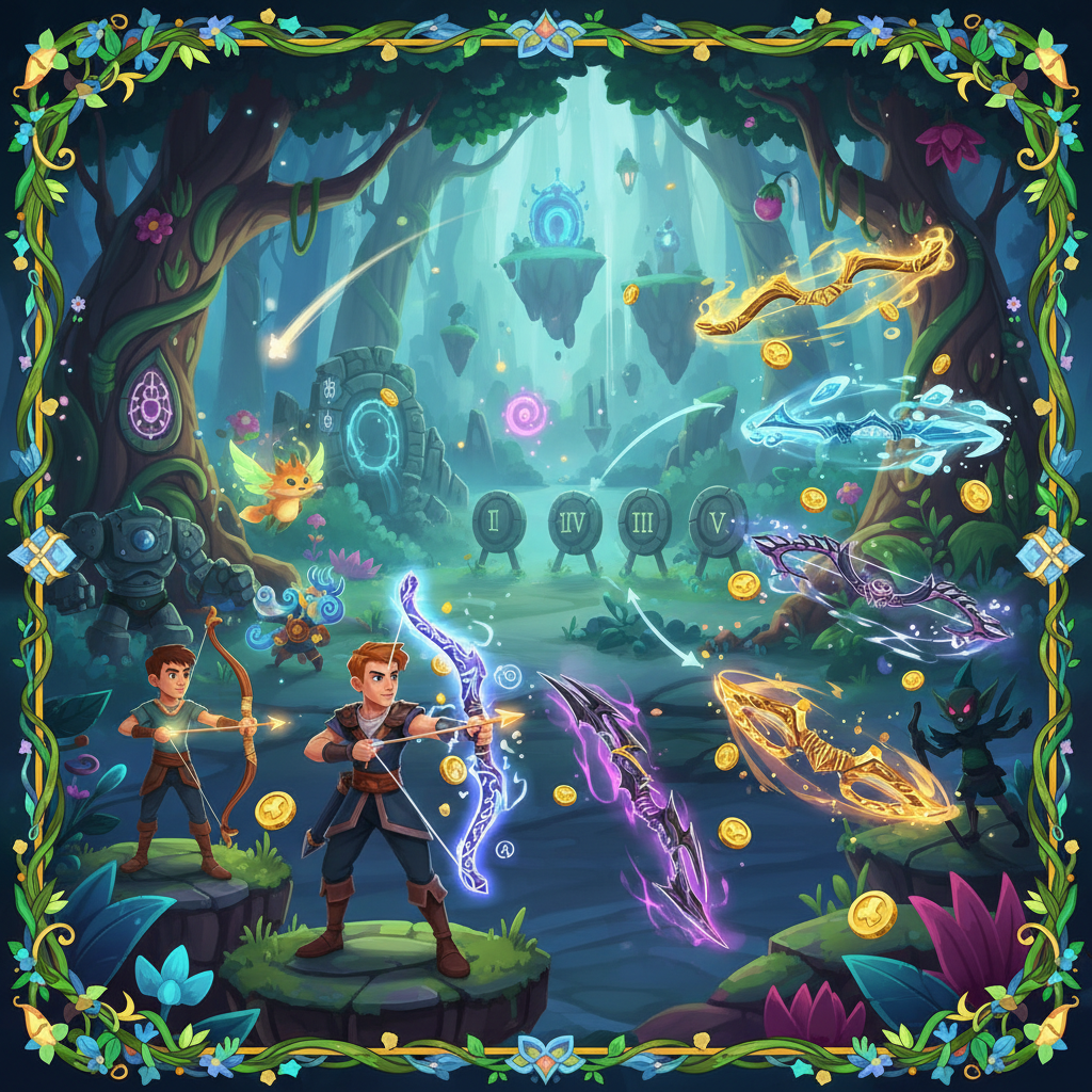 Enchanted Arrow Quest - Idle RPG by Jabali AI