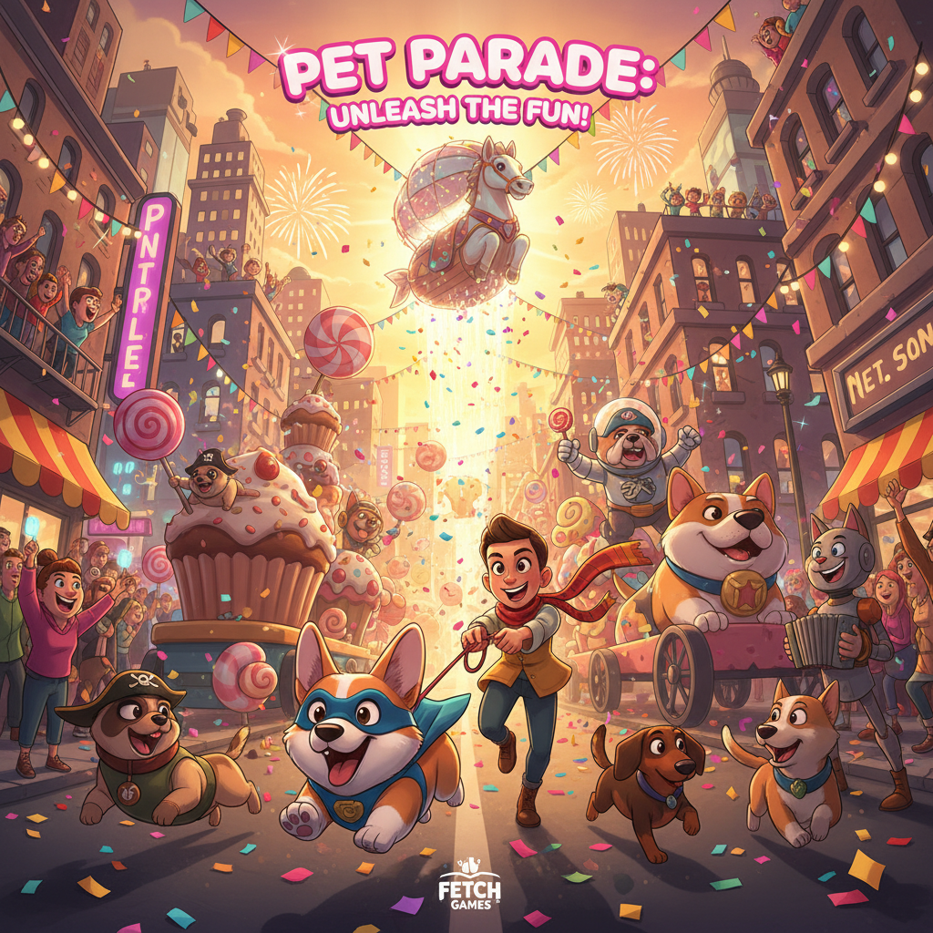 Parade Paws Crossing - 3D Open World by Jabali AI