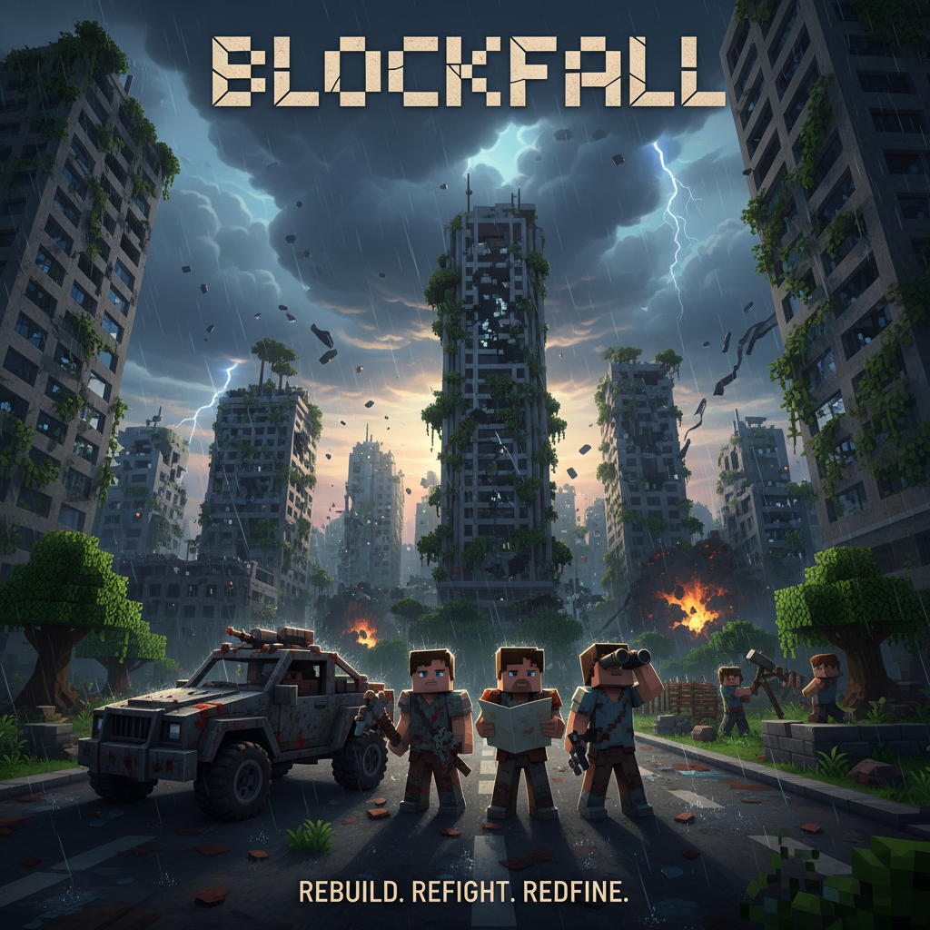 Minecraft 8: Urban Rebirth - 3D Open World by Jabali AI
