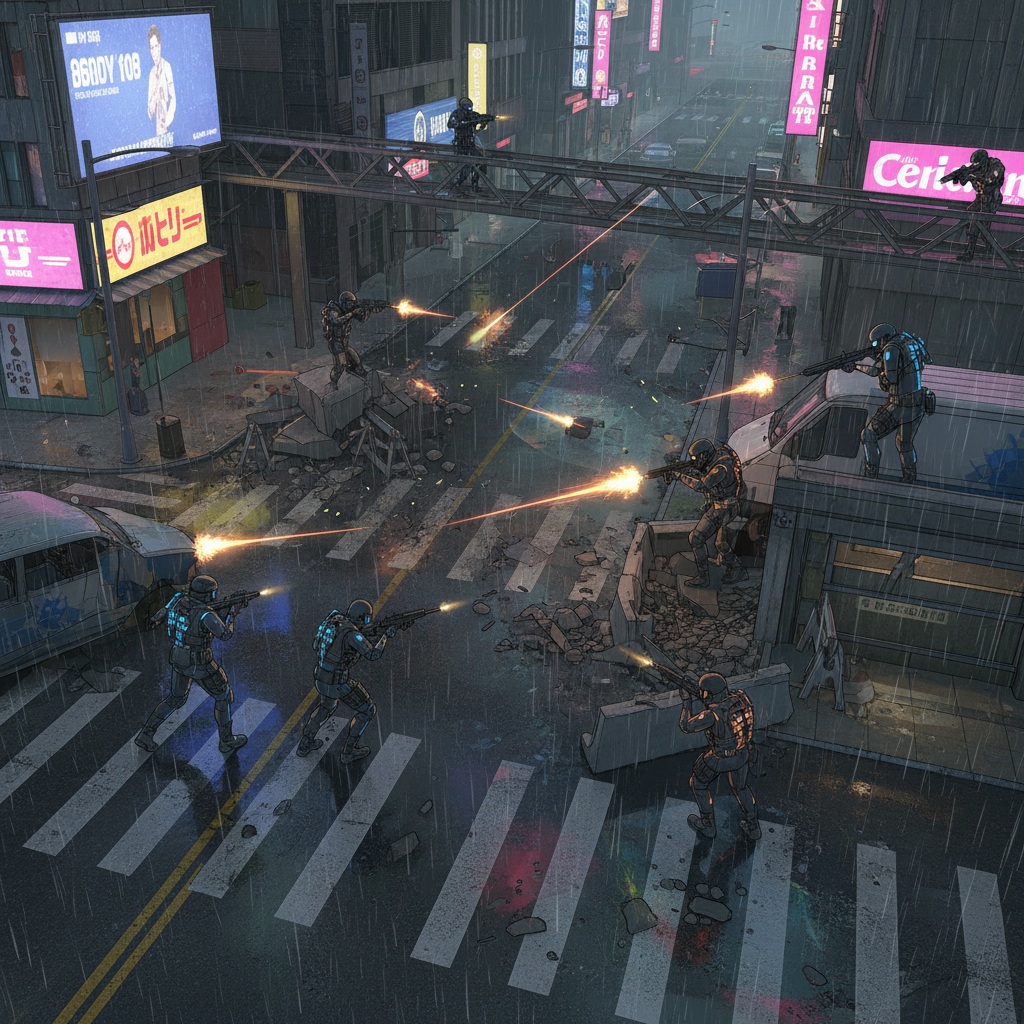 Metro Division - Directional Shooter by Jabali AI