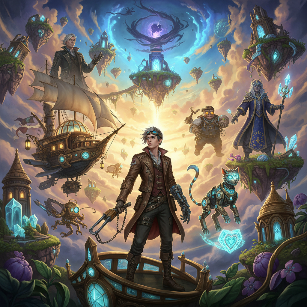 Echoes of the Stardust Sea - Adventure RPG by Jabali AI