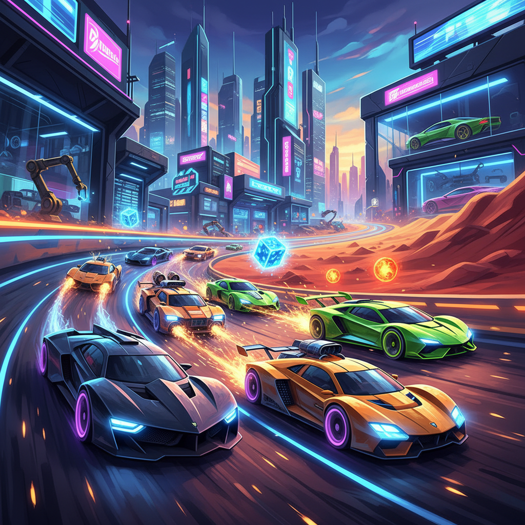 Turbo Forge: Rival Run - 3D Racing by Jabali AI