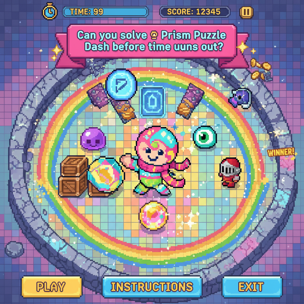 Prism Puzzle Dash - Grid-Based Puzzle by Jabali AI
