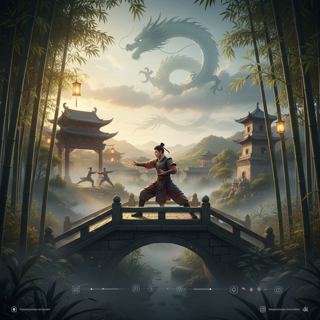 Legend of the Jade Dragon - Directional Shooter by Jabali AI