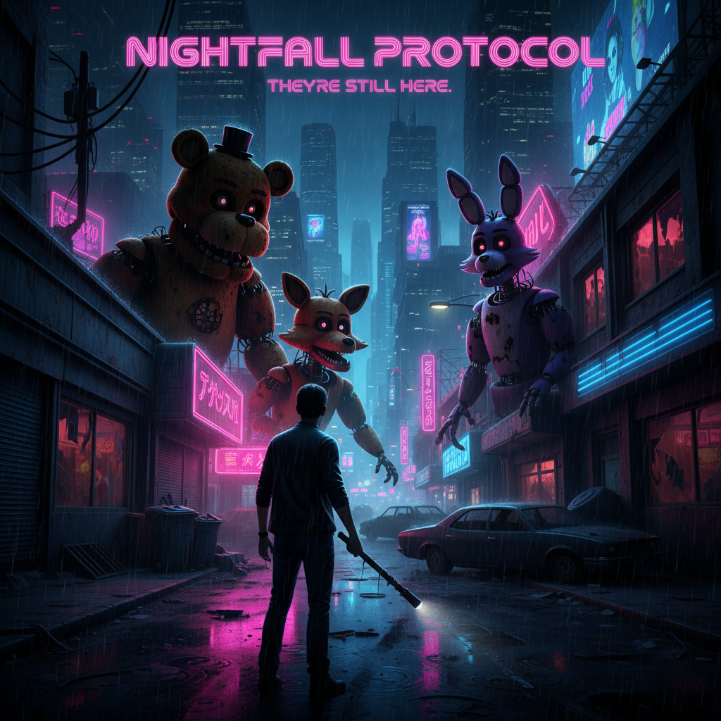Neon Animatronics Uprising - 3D Open World by Jabali AI