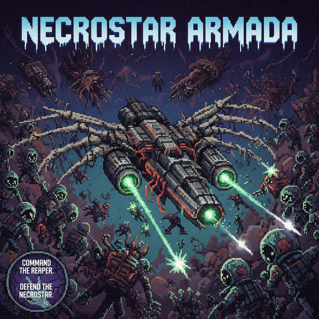 Necrostar Armada - Fixed Shooter Arcade by Jabali AI