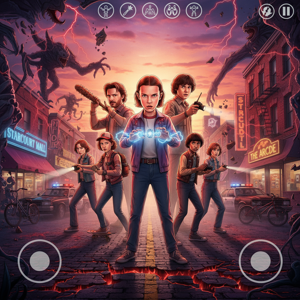 Stranger Things: Rift Realms - 3D Open World by Jabali AI