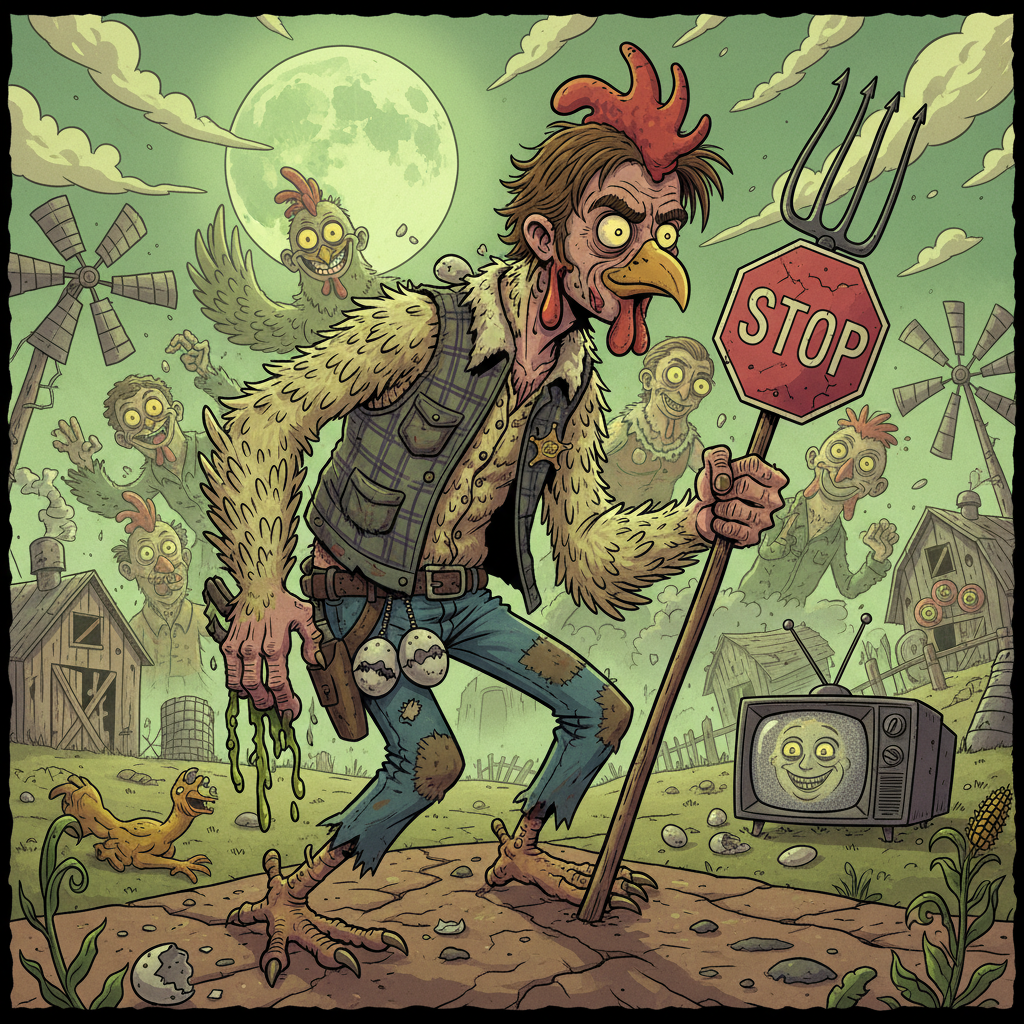 Pecking Order Apocalypse - Dungeon Crawler RPG by Jabali AI