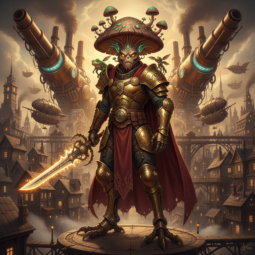 The steampunk legend - 3D Open World by Jabali AI