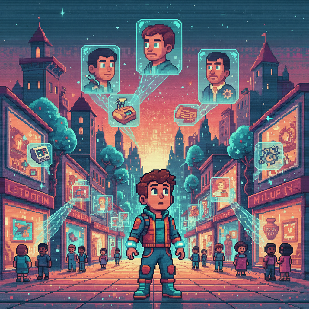 Holo City Nights - Adventure RPG by Jabali AI