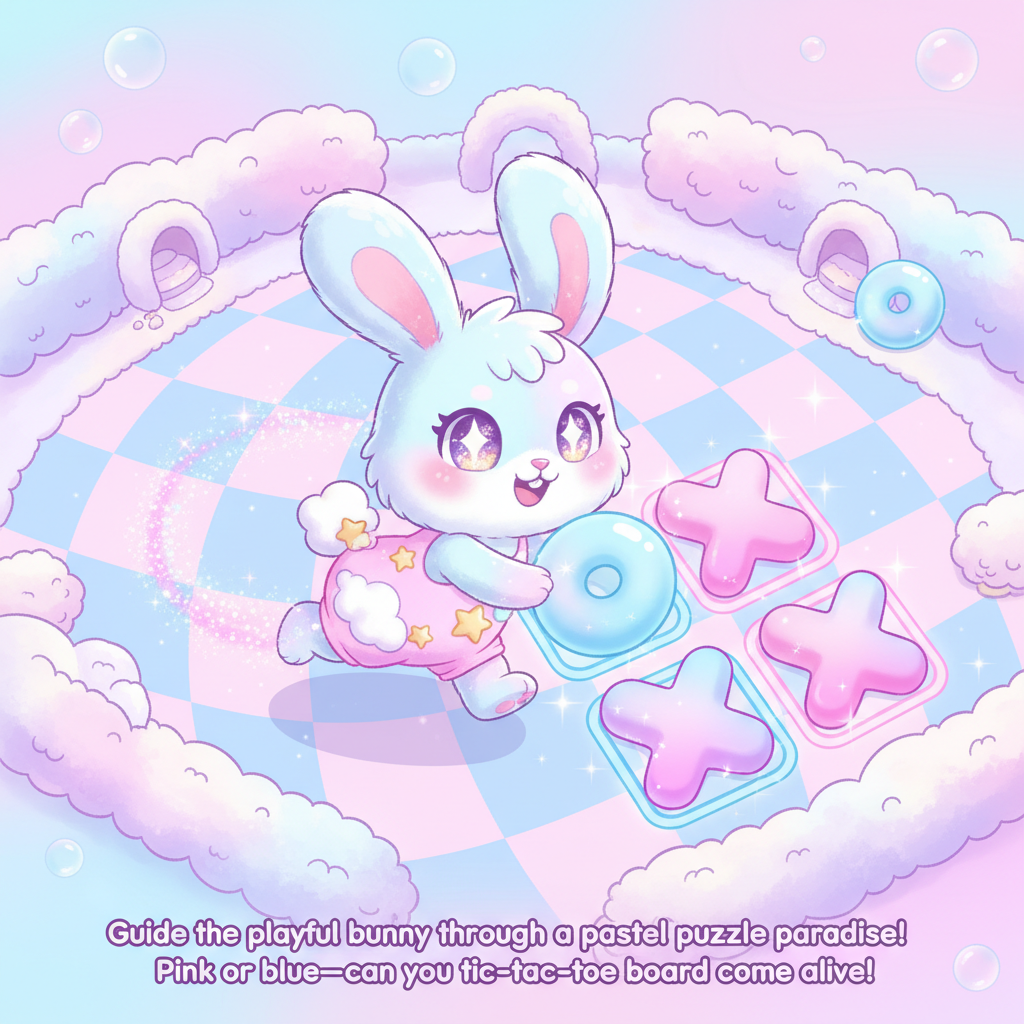 Pastel Puzzle Playground - Grid-Based Puzzle by Jabali AI