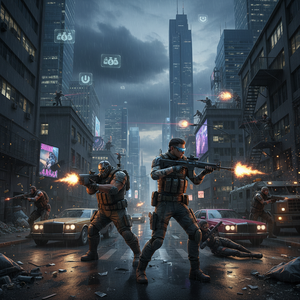 Metropolis Under Fire - 3D Open World by Jabali AI