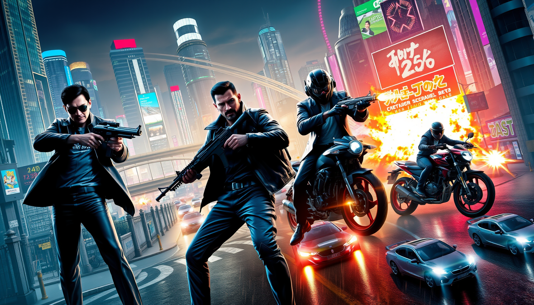 Neon Ascent - 3D Open World by Jabali AI