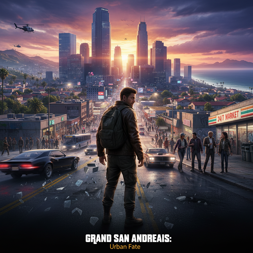 Urban Tide: San Andreas - 3D Open World by Jabali AI