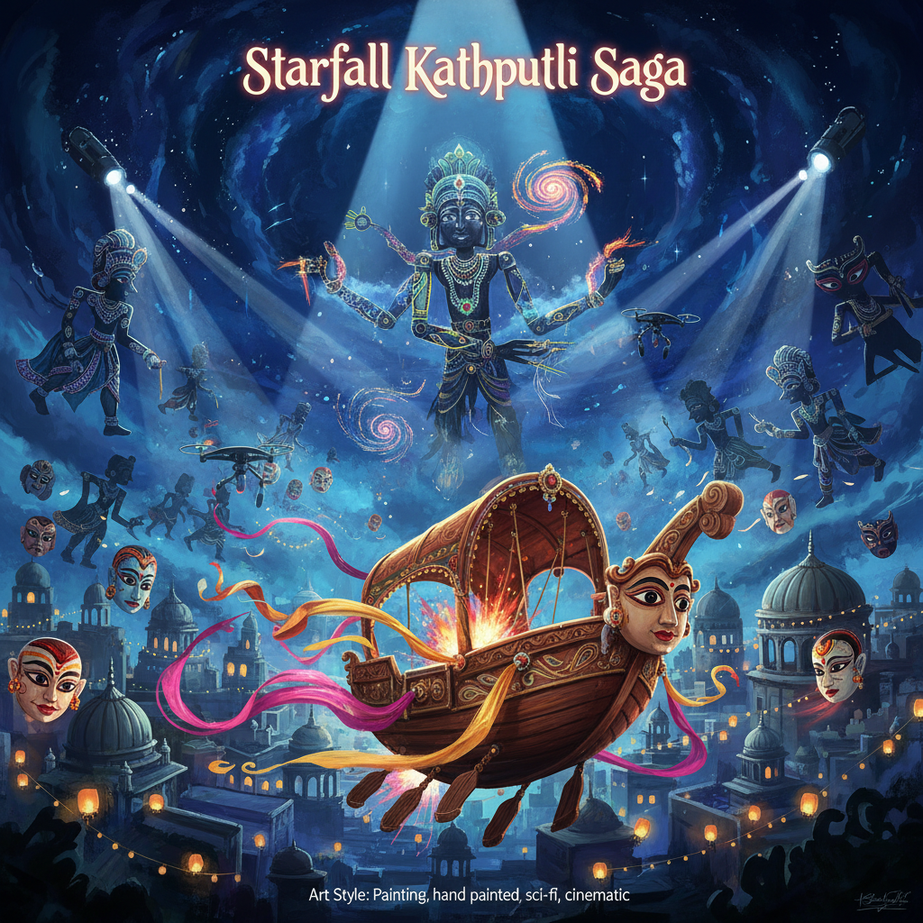 Starfall Kathputli Saga - Fixed Shooter Arcade by Jabali AI