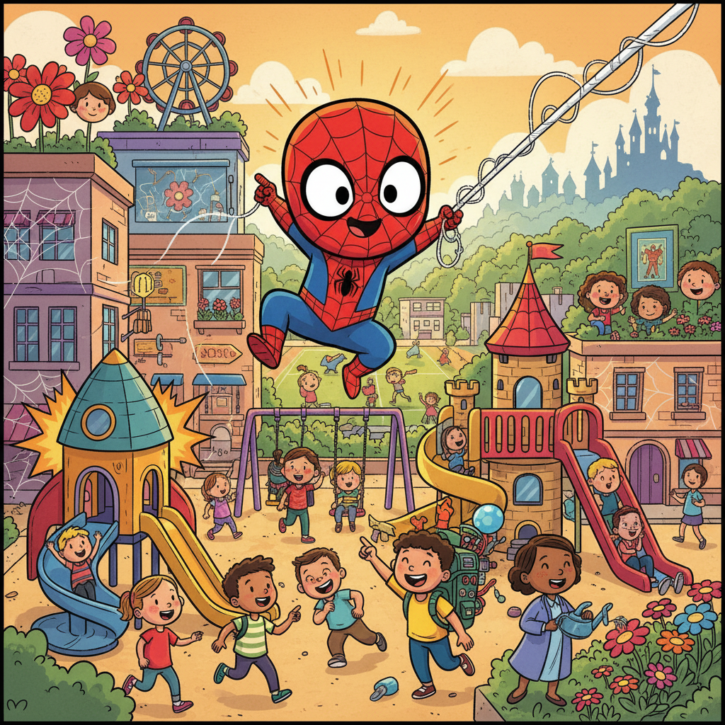 Little Spider Hero - Adventure RPG by Jabali AI