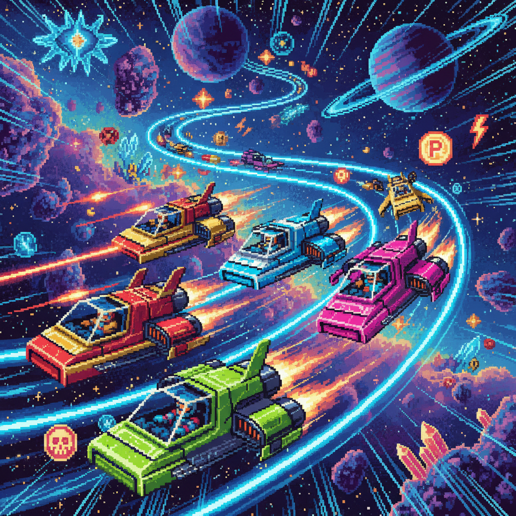 Astral Velocity: Neon Rival - 3D Racing by Jabali AI