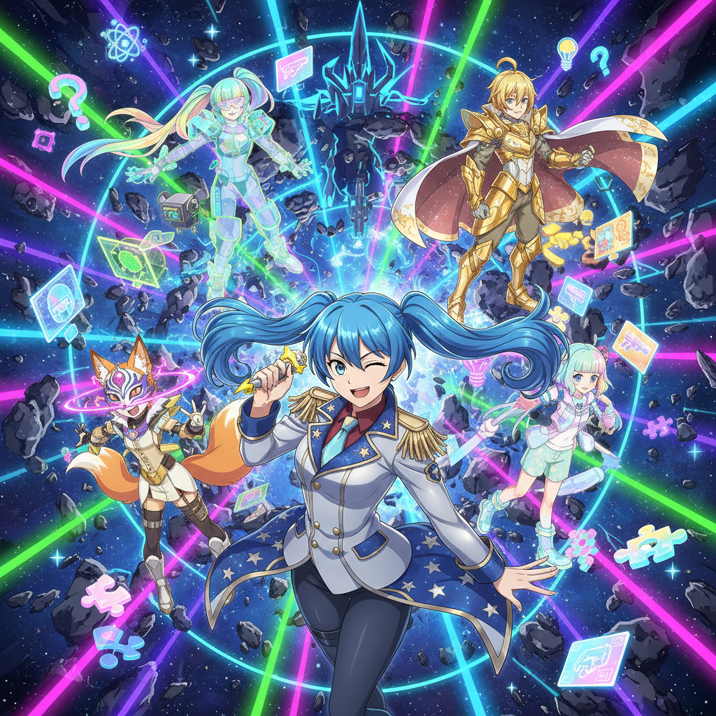 Galactic Anime Showdown - Trivia Game by Jabali AI