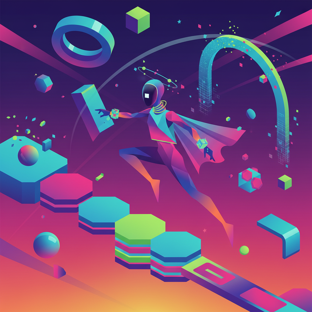 Prism Dash - Rhythm Platformer by Jabali AI