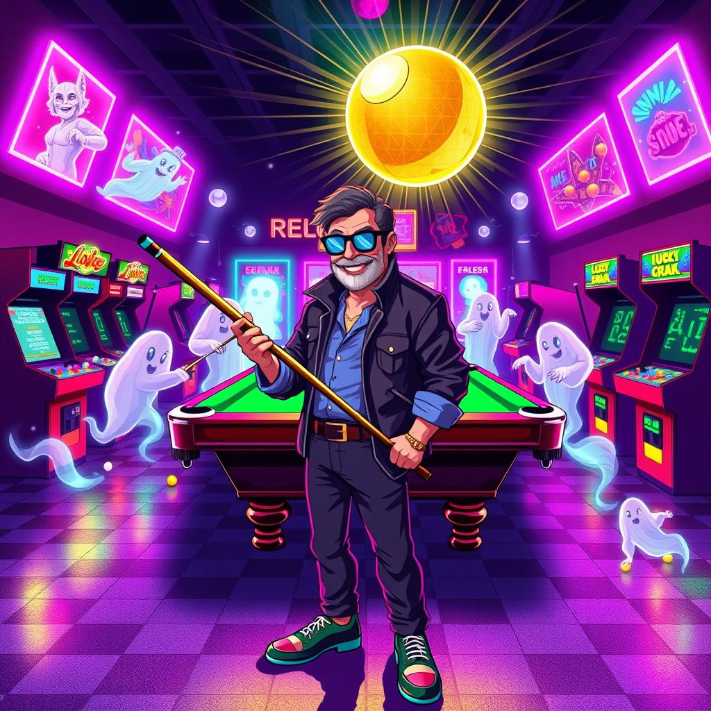 Neon Rack Royale - Dungeon Crawler RPG by Jabali AI