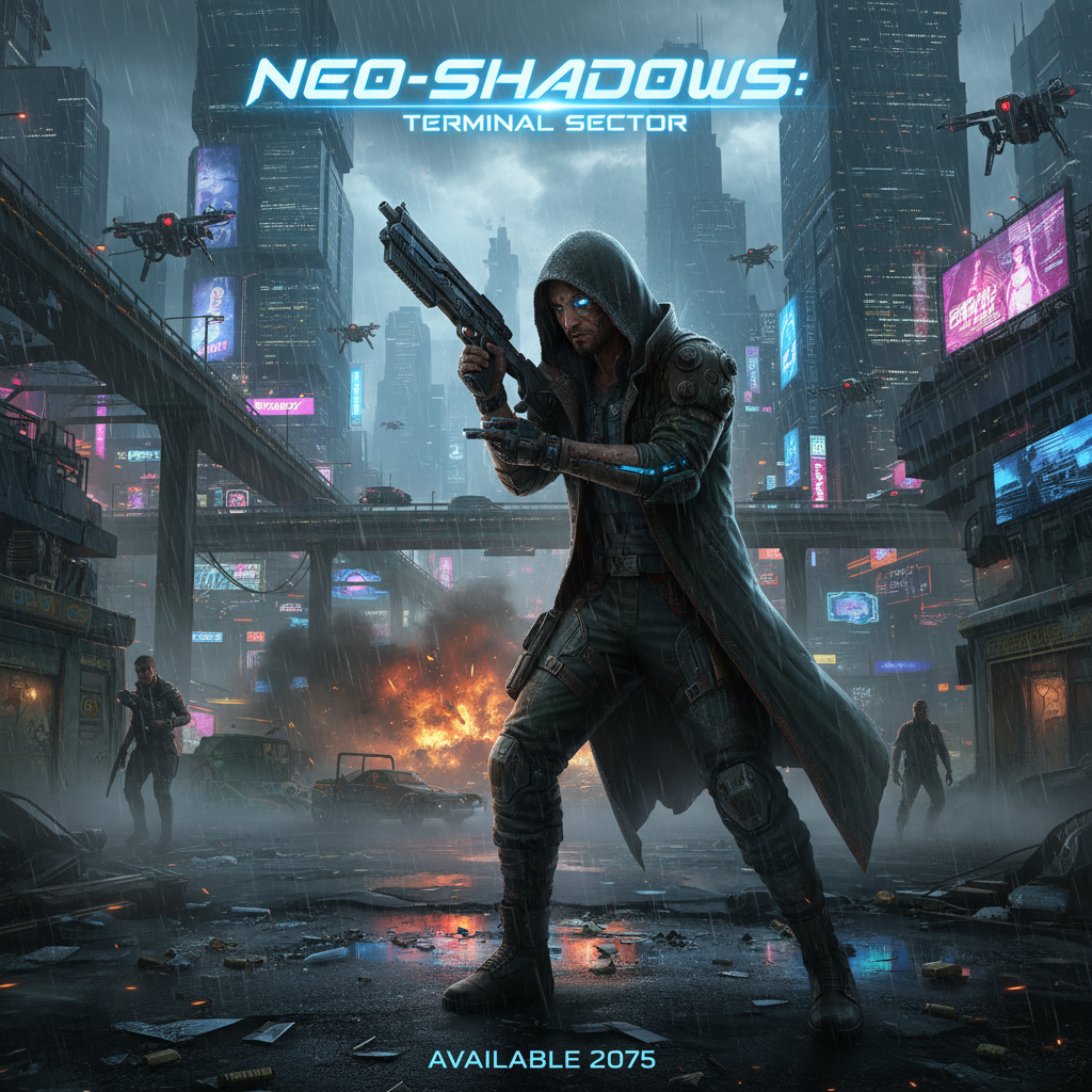 Neon Revolt Circuit - 3D Open World by Jabali AI