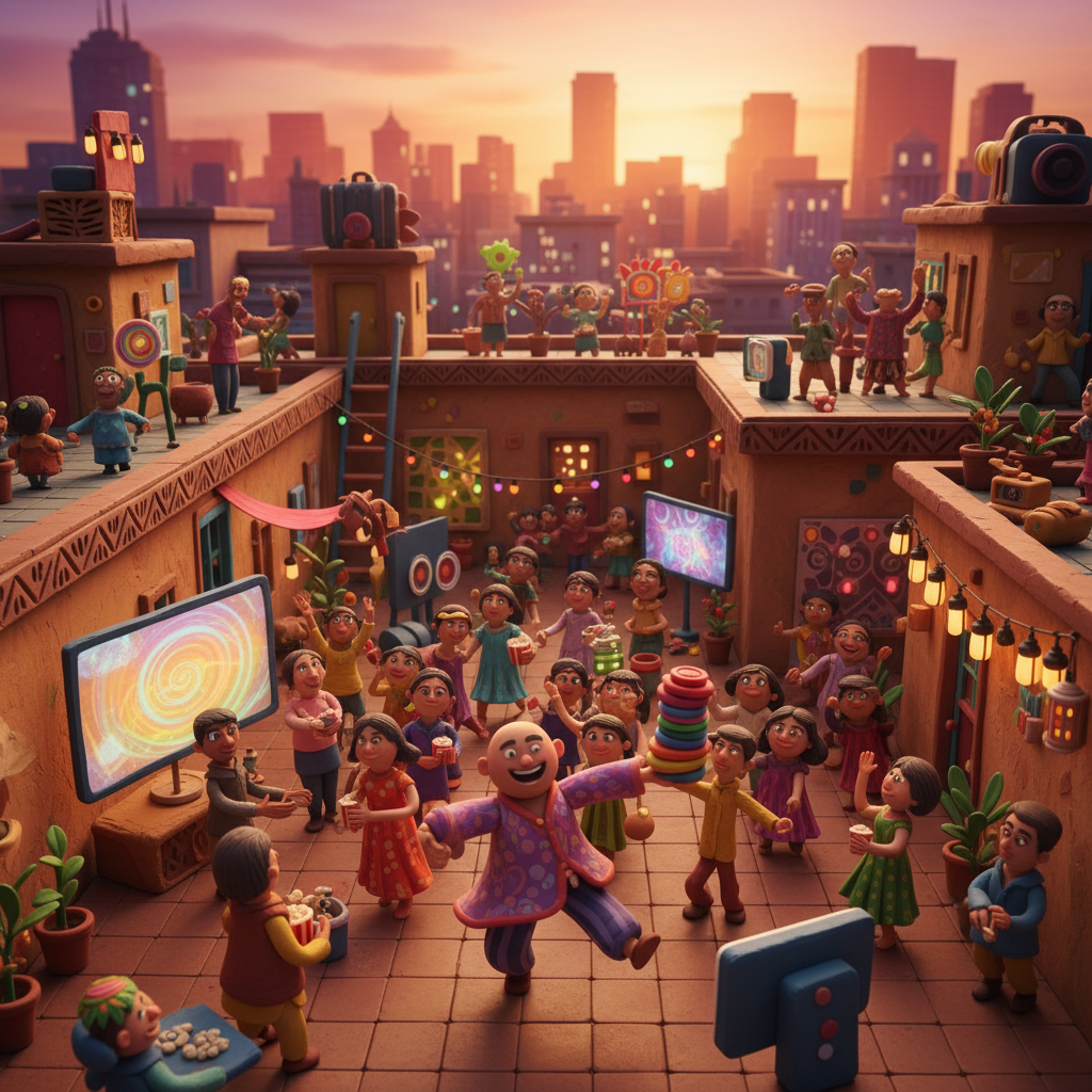 Rooftop Reel Rush - Crossing Arcade by Jabali AI