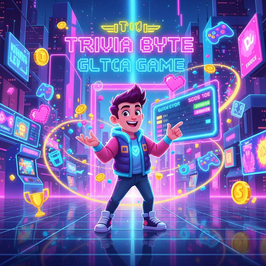 Neon Legends Showdown - Trivia Game by Jabali AI
