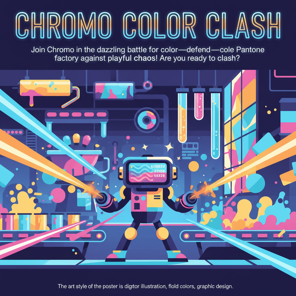 Chromo Color Clash - Fixed Shooter Arcade by Jabali AI