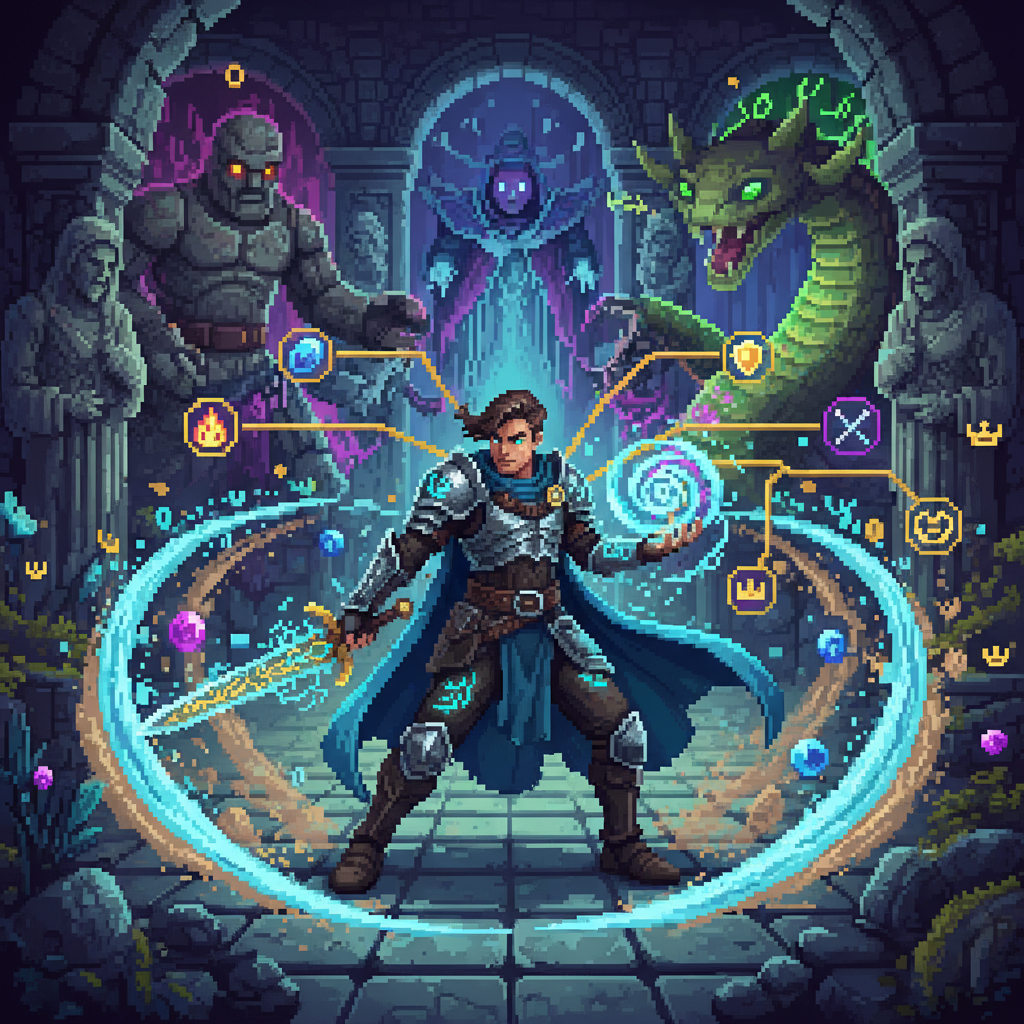 Dungeonheart Ascendant - Dungeon Crawler RPG by Jabali AI
