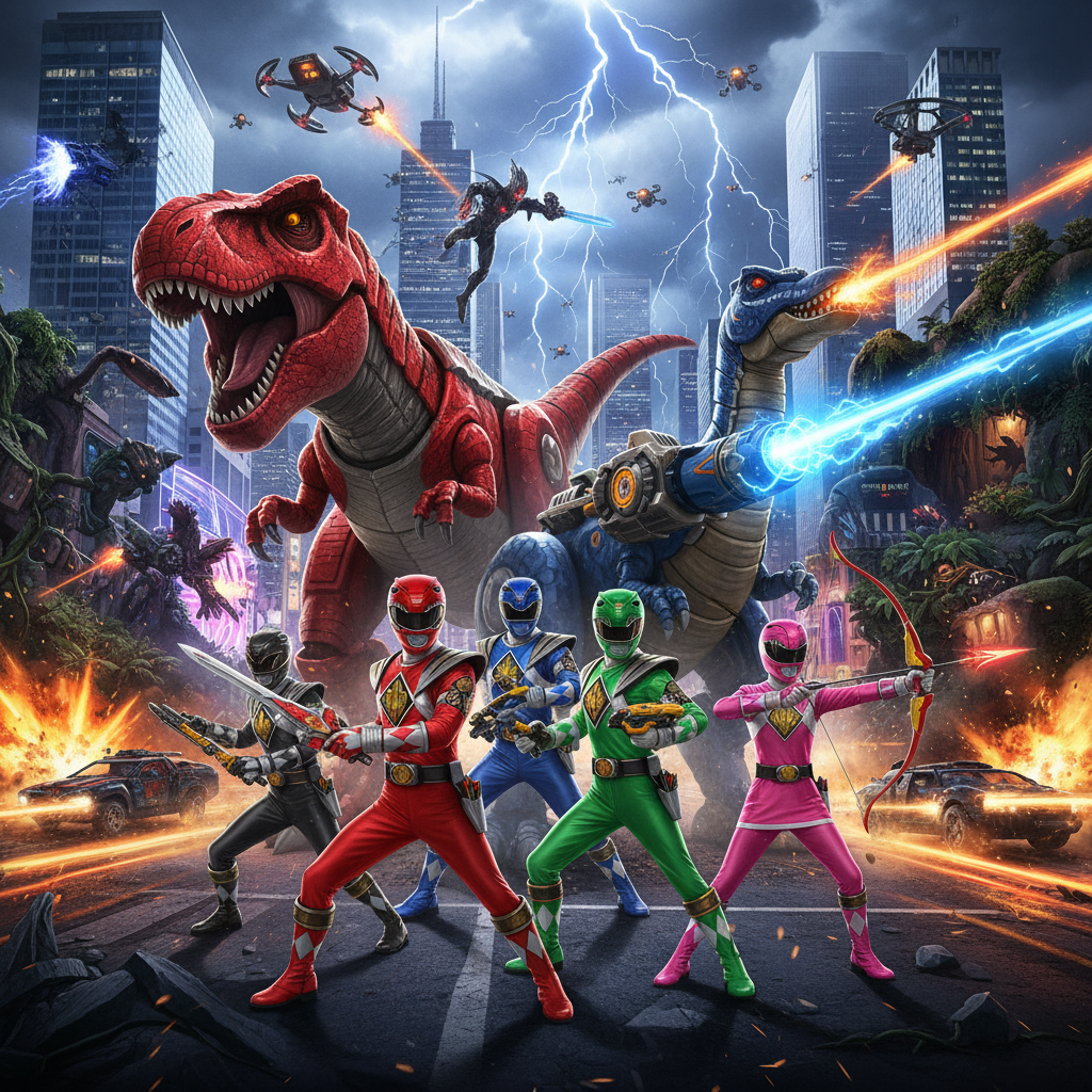 Power Rangers Dino Charge Unleashed - 3D Open World by Jabali AI