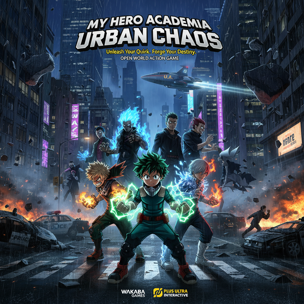 My Hero Academia: City Unleashed - 3D Open World by Jabali AI