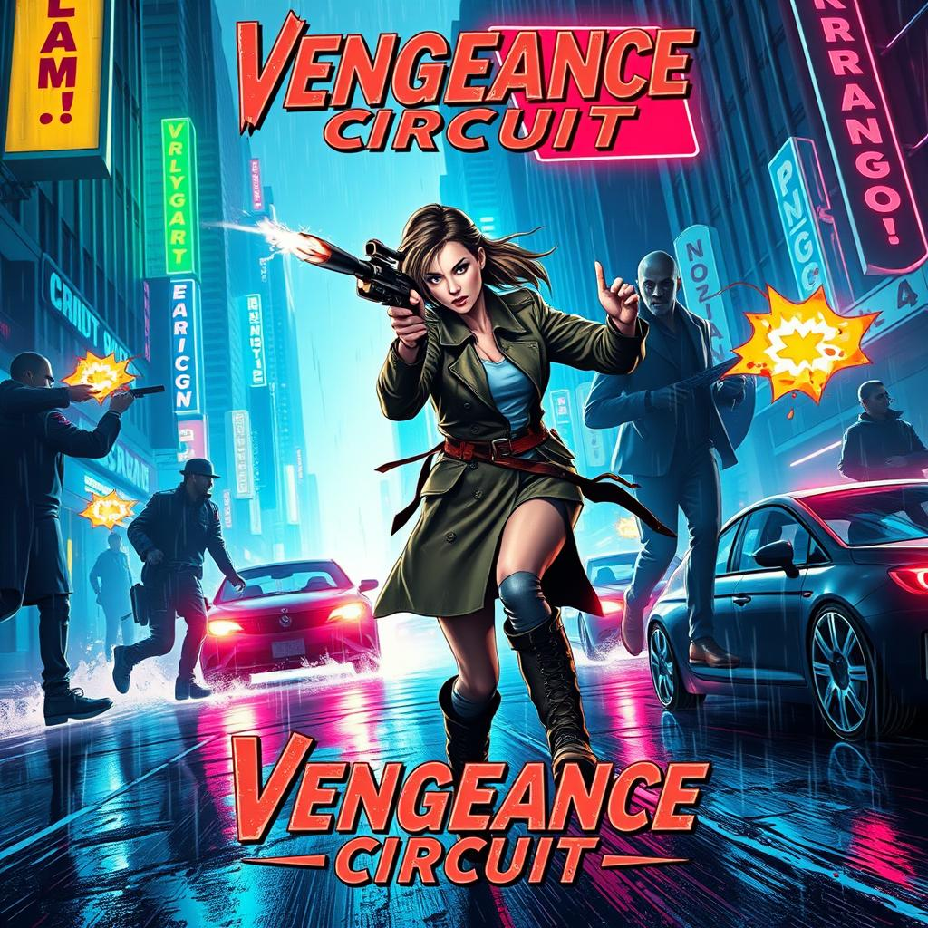 Vengeance Circuit - Maze Shooter Arcade by Jabali AI