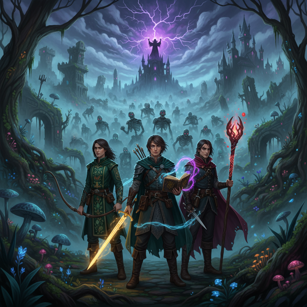 Necromancer's Reckoning - Adventure RPG by Jabali AI