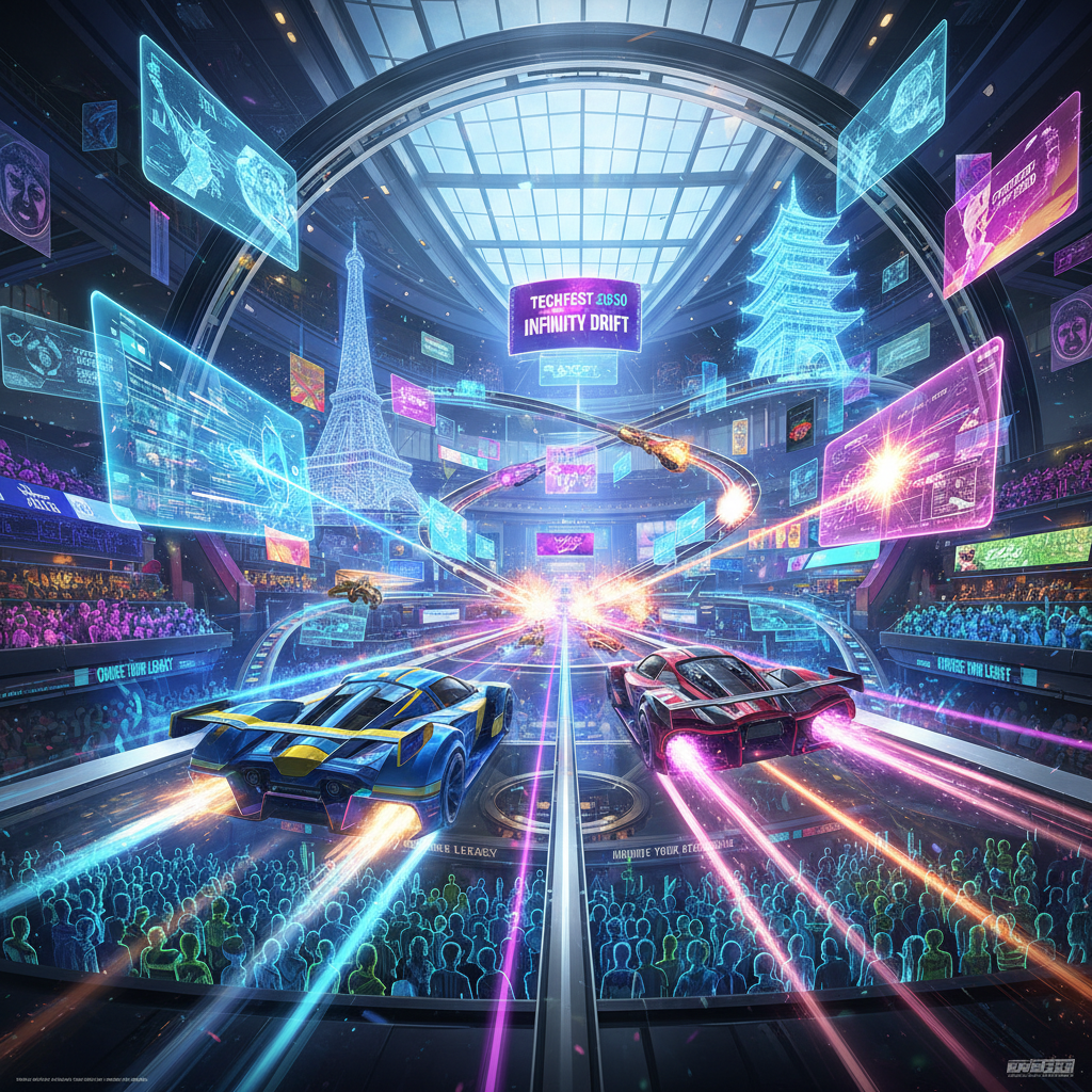 Neon Velocity: Combat Circuit - 3D Racing by Jabali AI