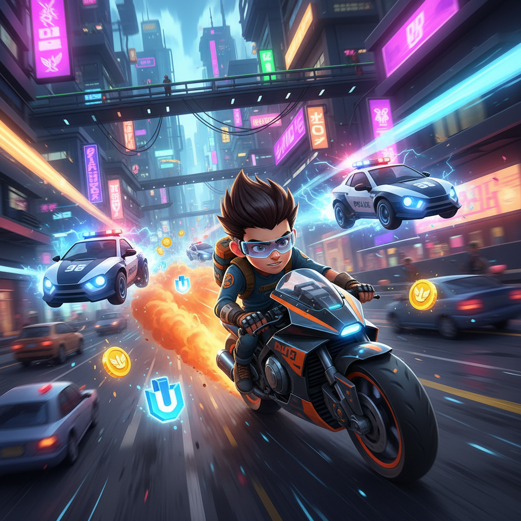 Urban Pursuit: Combat Runner - 3D Racing by Jabali AI