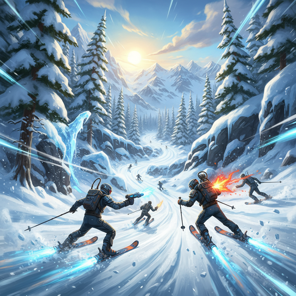 Frost Rush: Combat Slalom - 3D Racing by Jabali AI