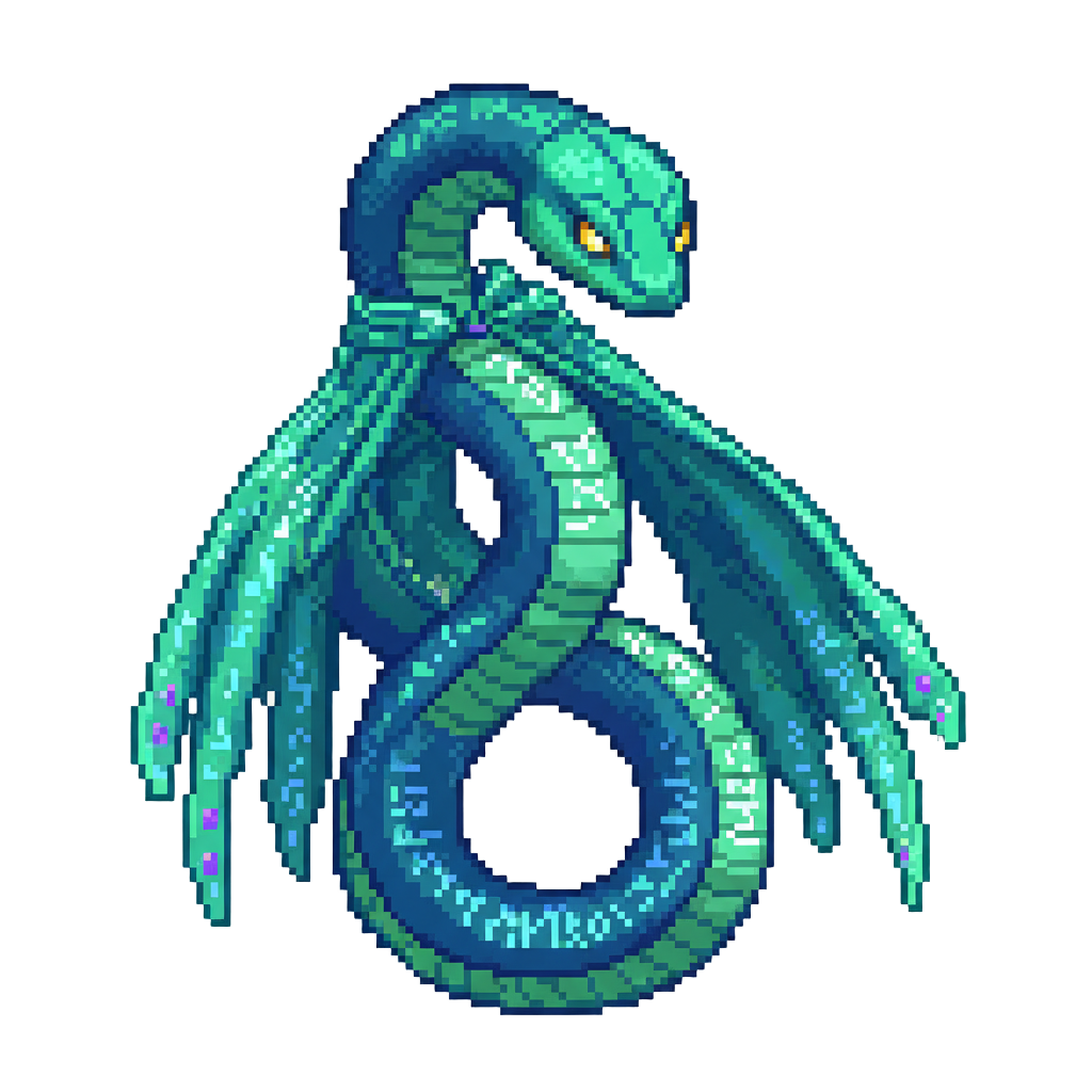 Sylvara the Enchanted Serpent - Character Life Simulation by Jabali AI